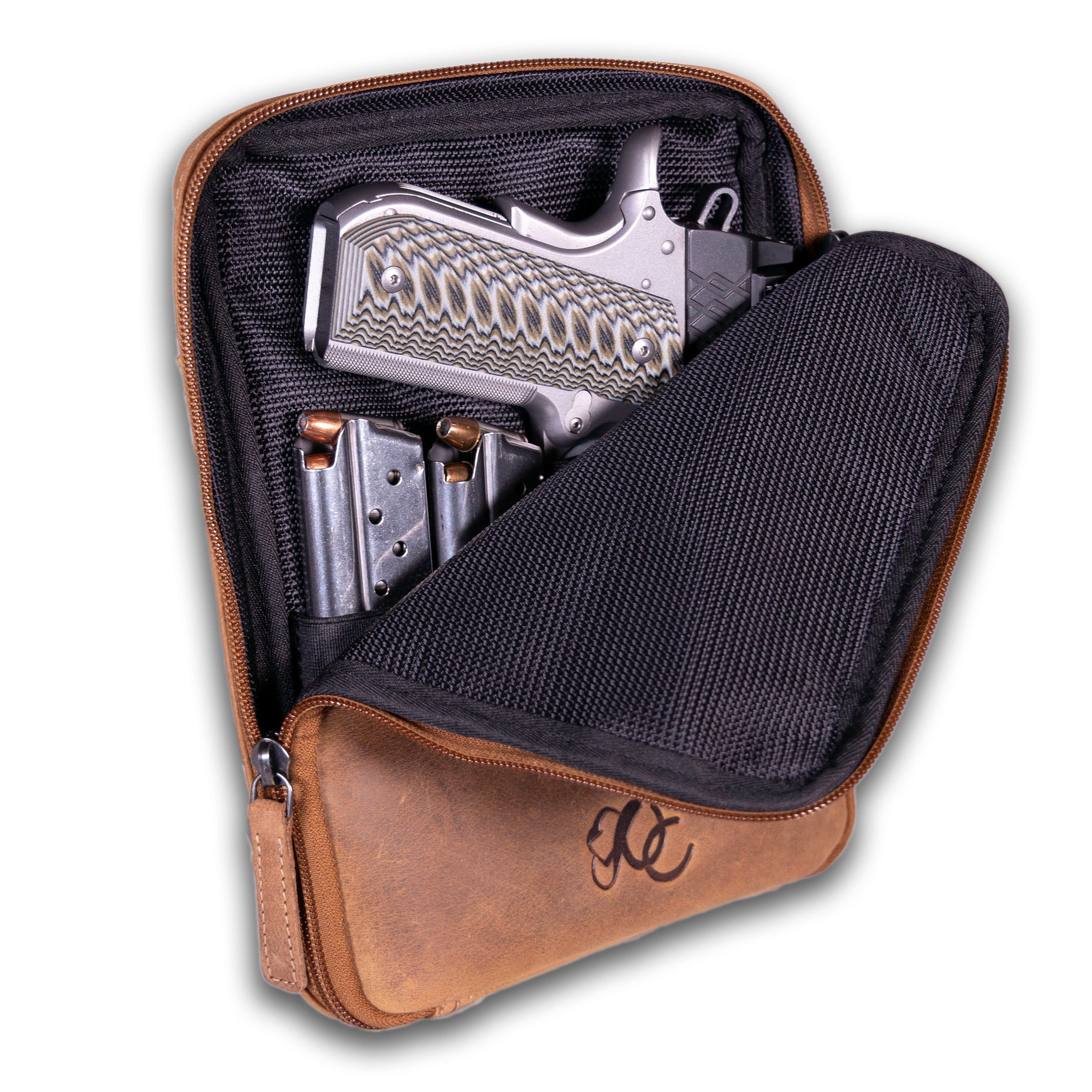Leather Pistol Case | Premium Handmade Protection – UC Leather Company